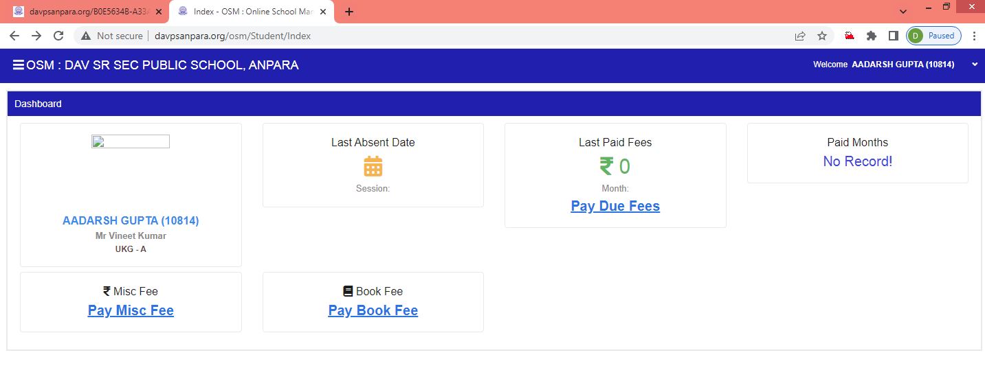 Welcome to DAV Public School